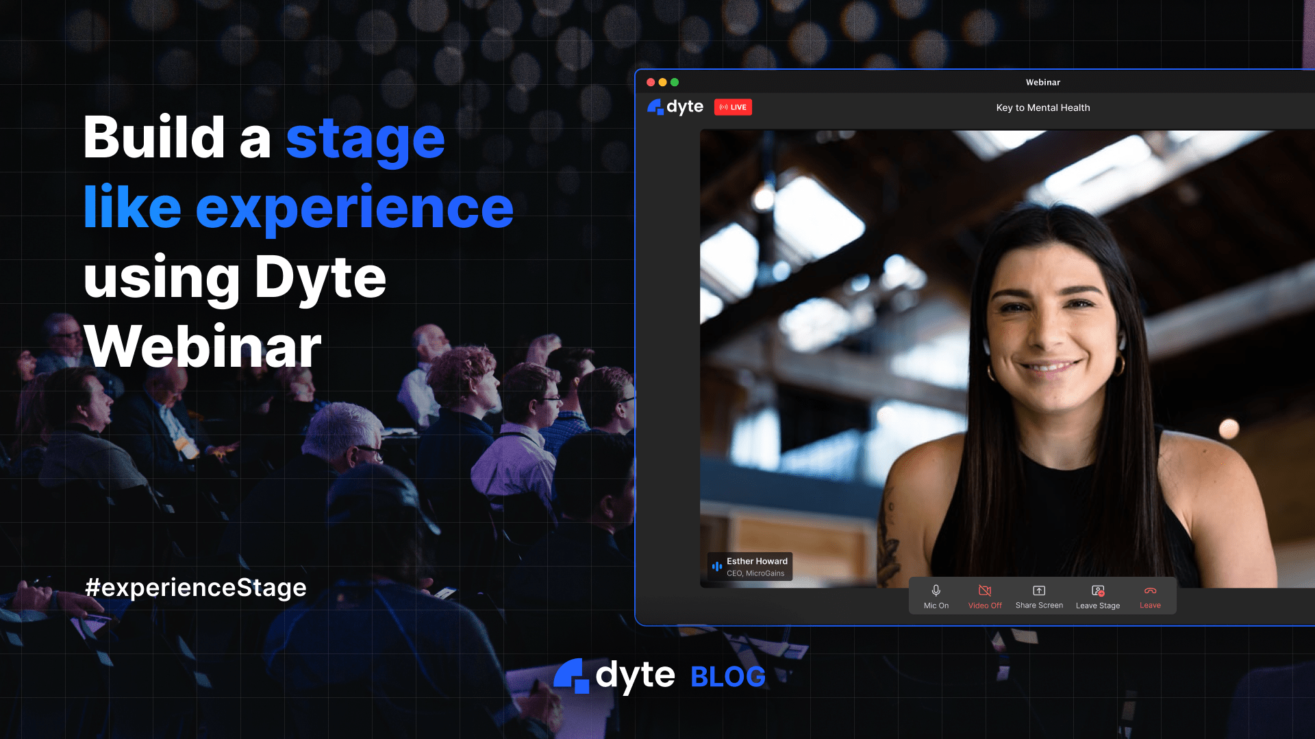 Introducing Dyte Webinar: Experience the Power of Stage