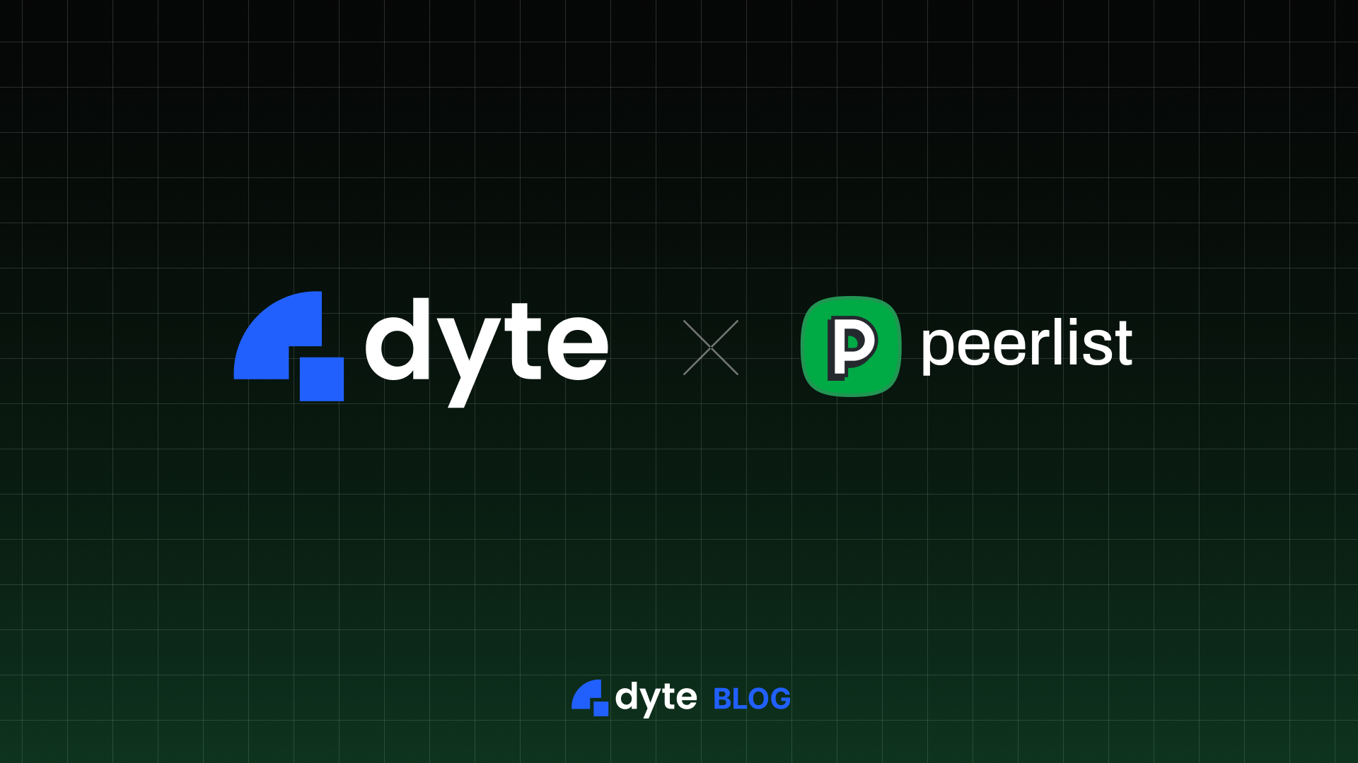 Peerlist 🤝Dyte!