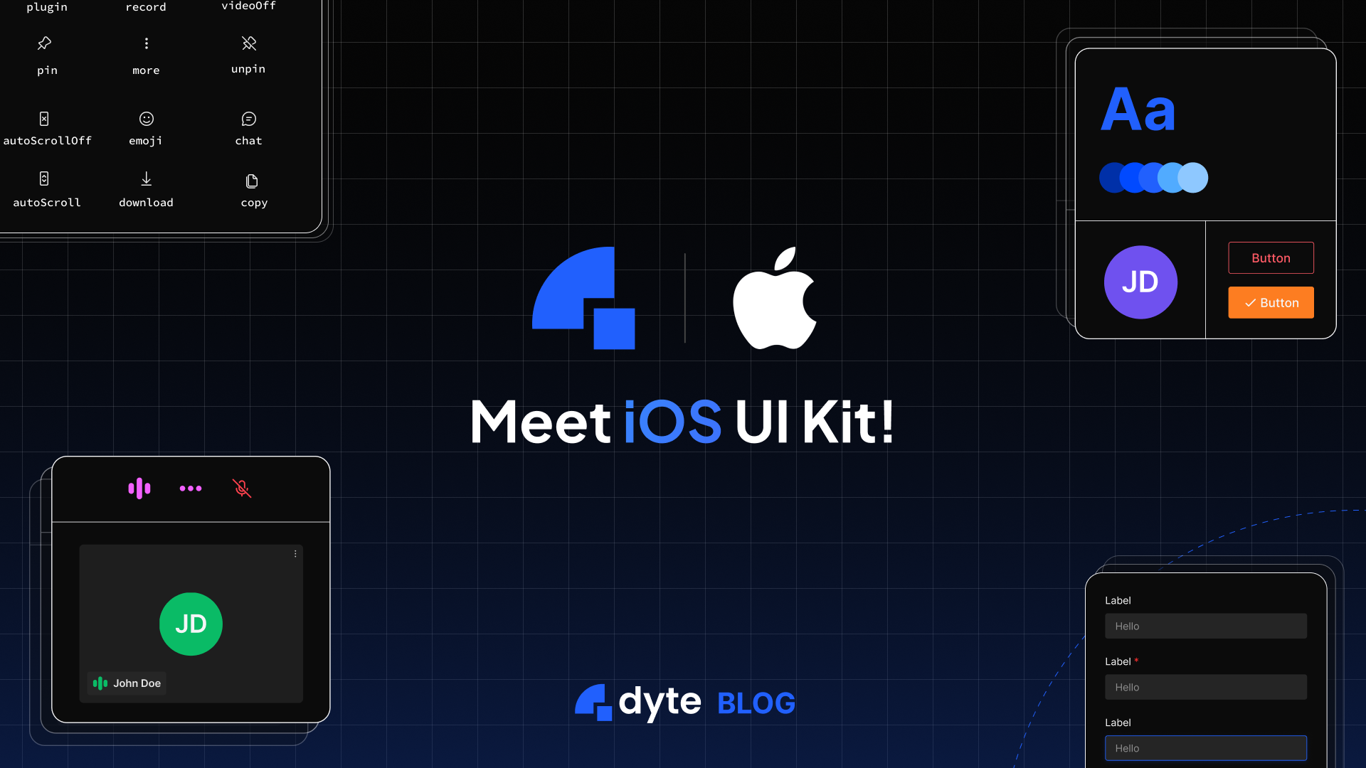 Dyte UI Kit With iOS