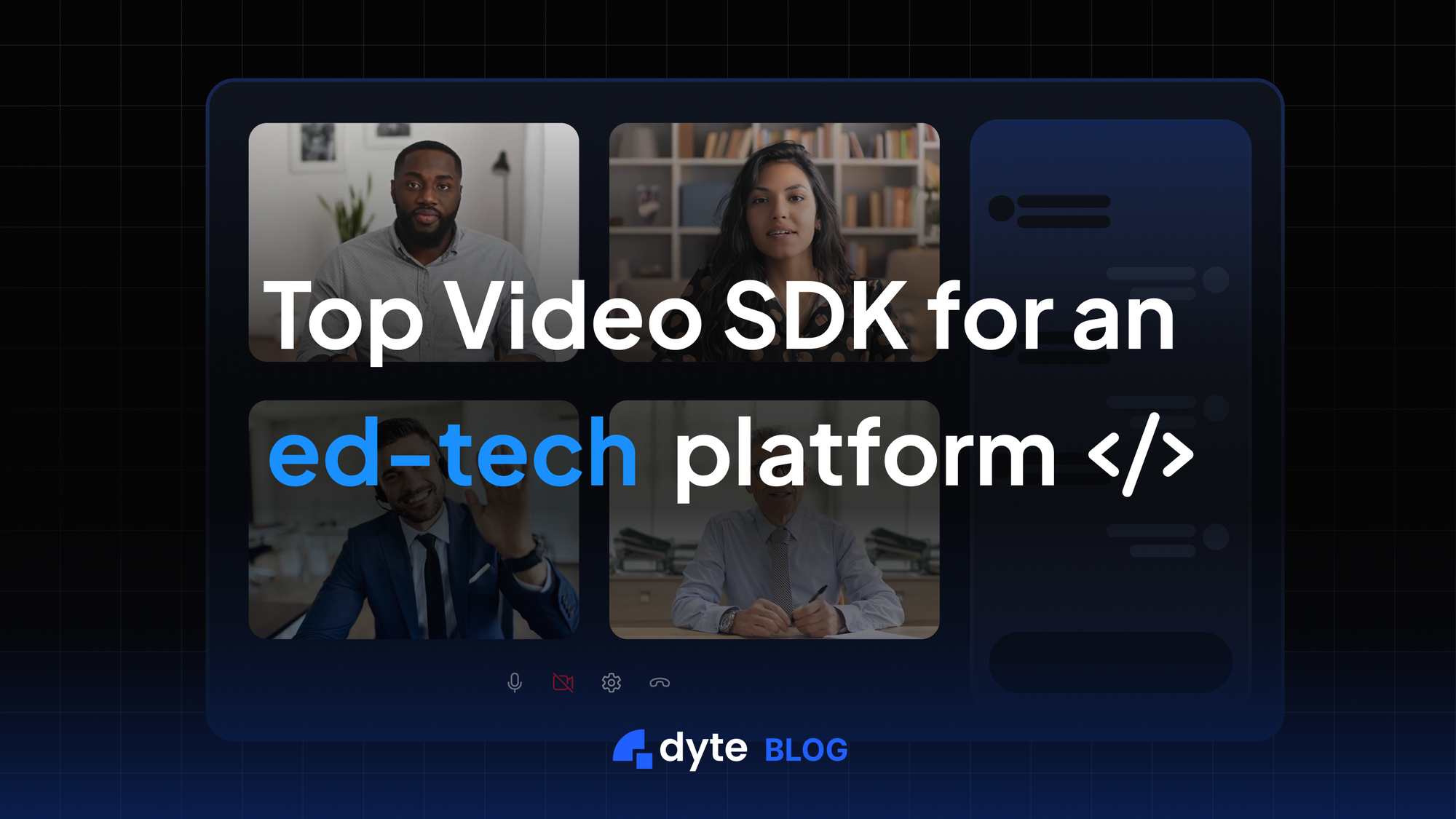 5 Best Video SDKs for an Edtech platform