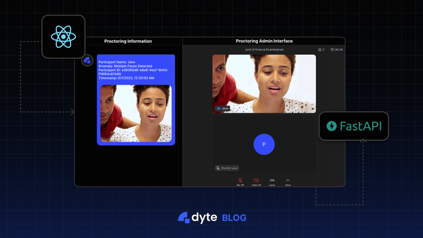 Building a Live Proctoring System With React and Dyte